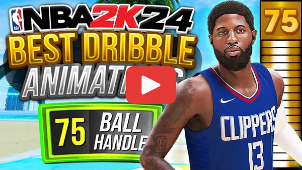 NBA 2K24 75 Ball Handle Dribble Moves Update