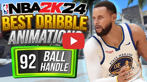 NBA 2K24 92 Ball Handle Dribble Moves
