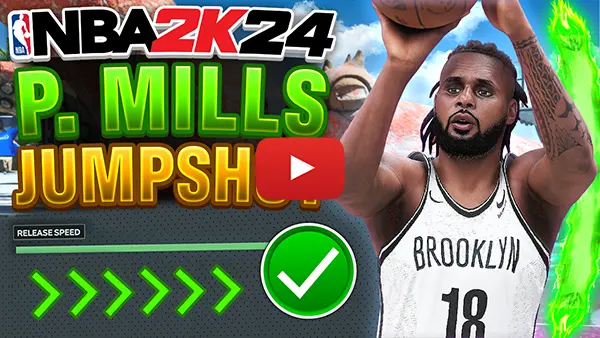 2K24 Patty Mills Green Window