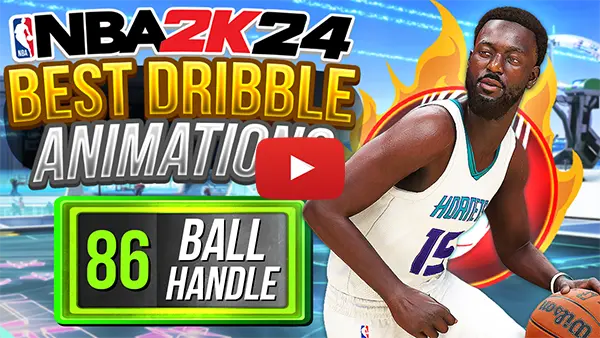NBA 2K24 86 Ball Handle Dribble Moves Update