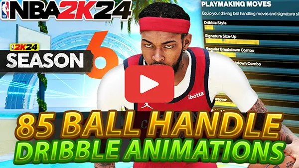 NBA 2K24 85 Ball Handle Dribble Moves Update