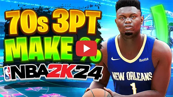 2k24 Shooting with Low 3 Point Rating