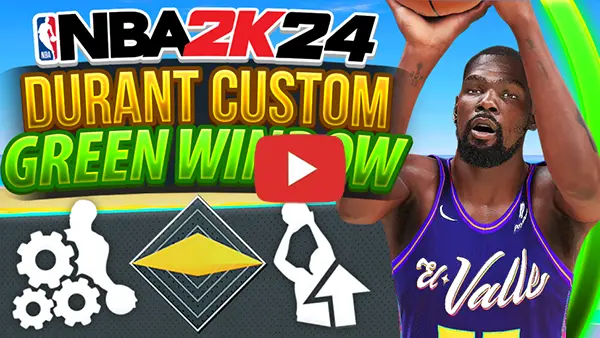 2K24 Kevin Durant Green Window