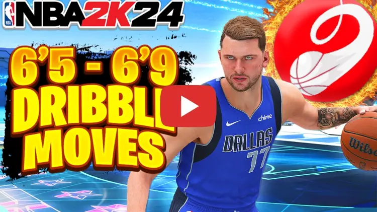 NBA 2K24 6'5 - 6'9 Dribble Moves