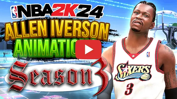NBA 2K24 Iverson Dribble Moves
